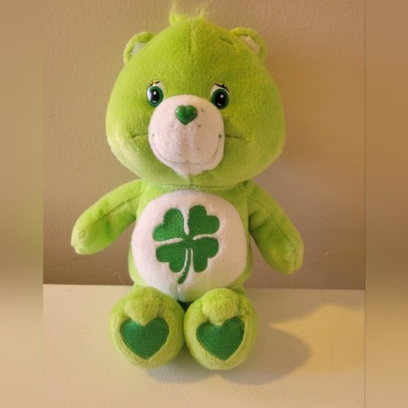 Care Bears | Toys | 203 Care Bears Good Luck Bear Plush Toy | Poshmark